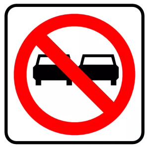 Señales restrictivas (SR) - Tussan